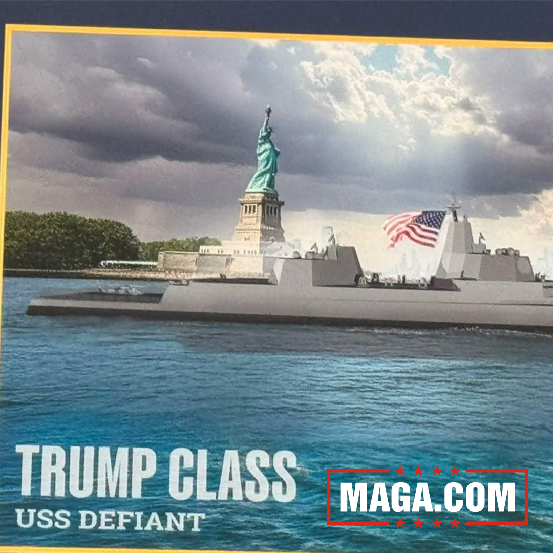 Videos: New 'Golden Fleet' of Navy battleships revealed by Trump admin ...