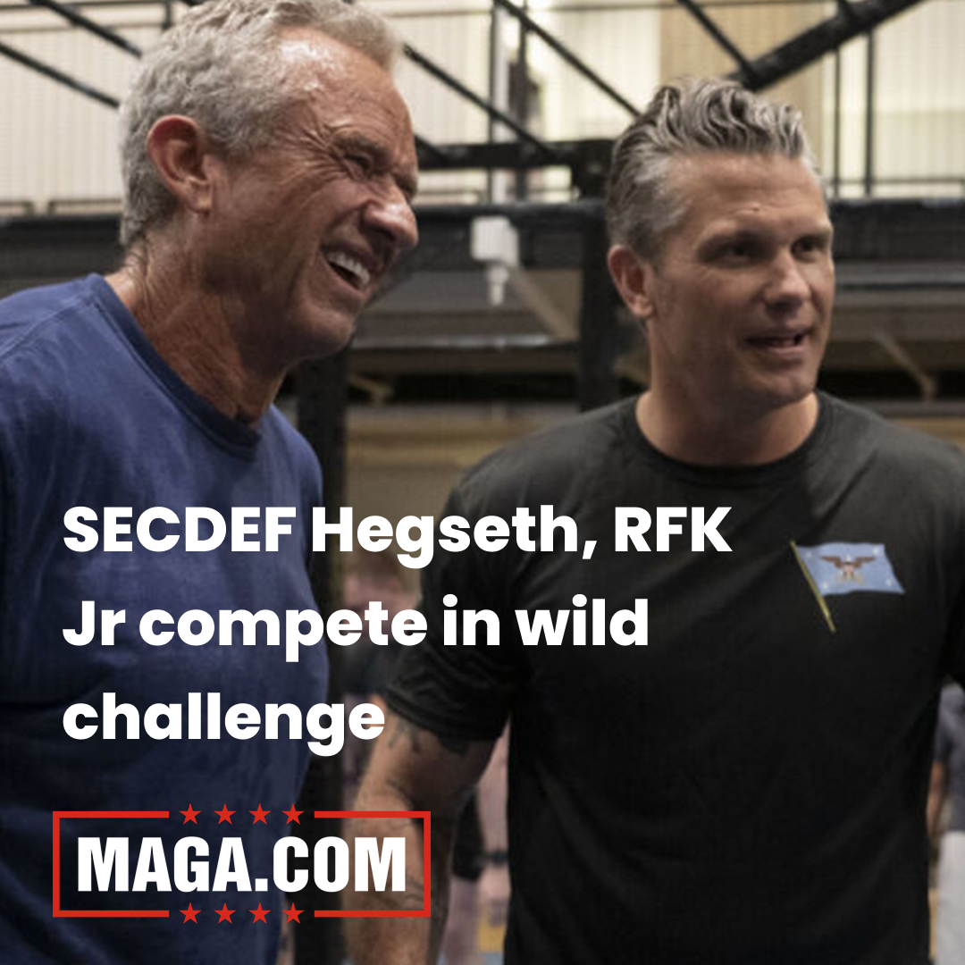 SECDEF Hegseth, RFK Jr compete in major fitness challenge – MAGA