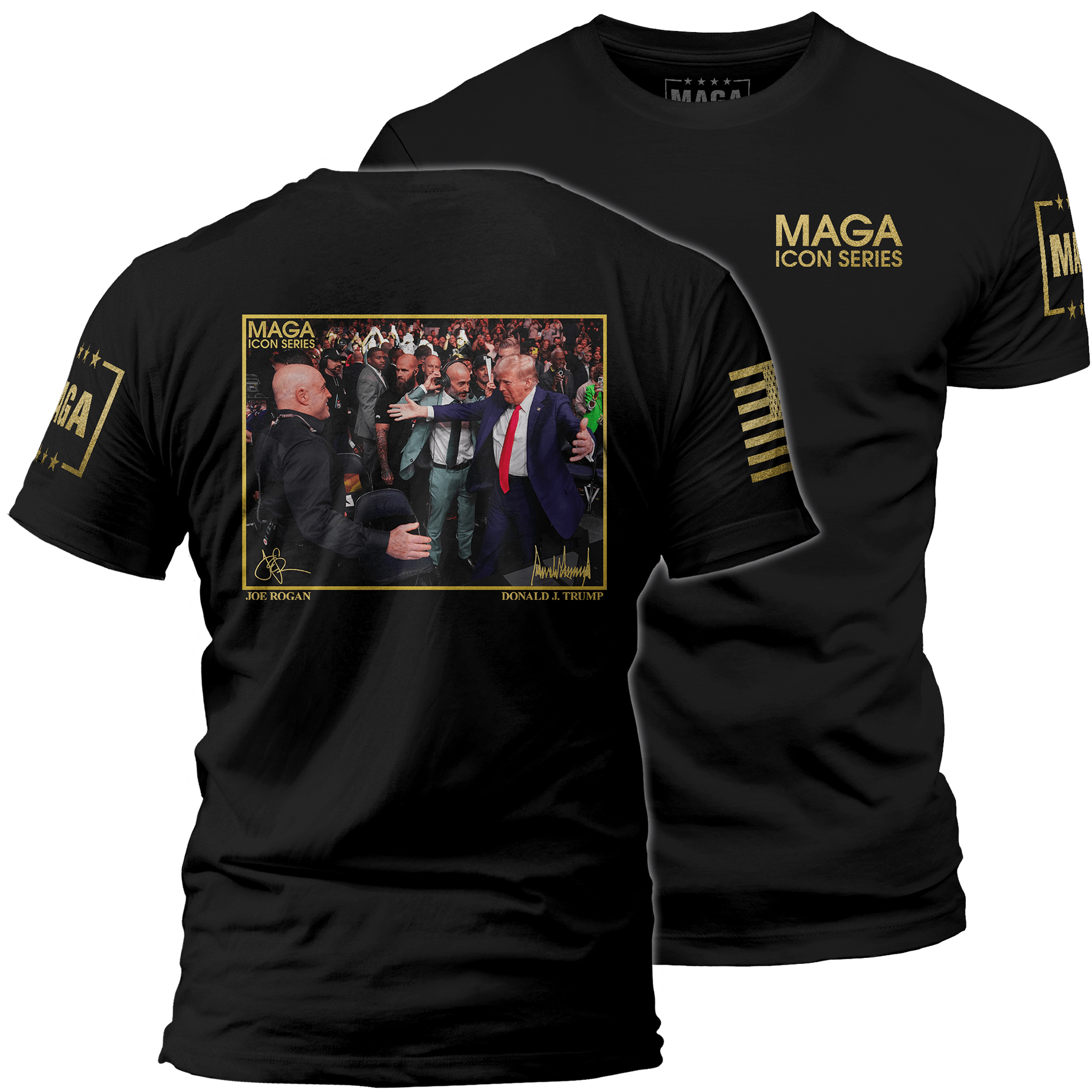 Icon Series - Joe Rogan and Trump – MAGA