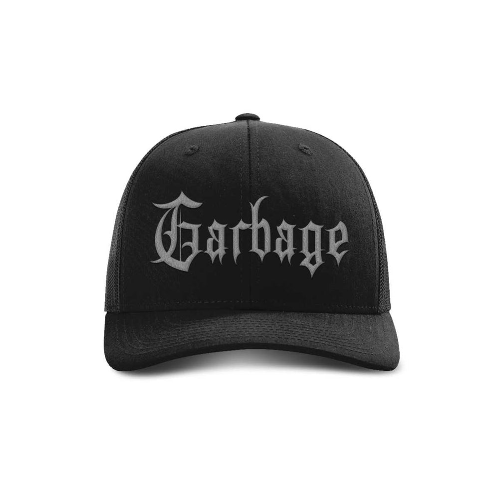 Buy Dark Gothic MAGA Hat Online | Garbage Gothic Trucker Hat