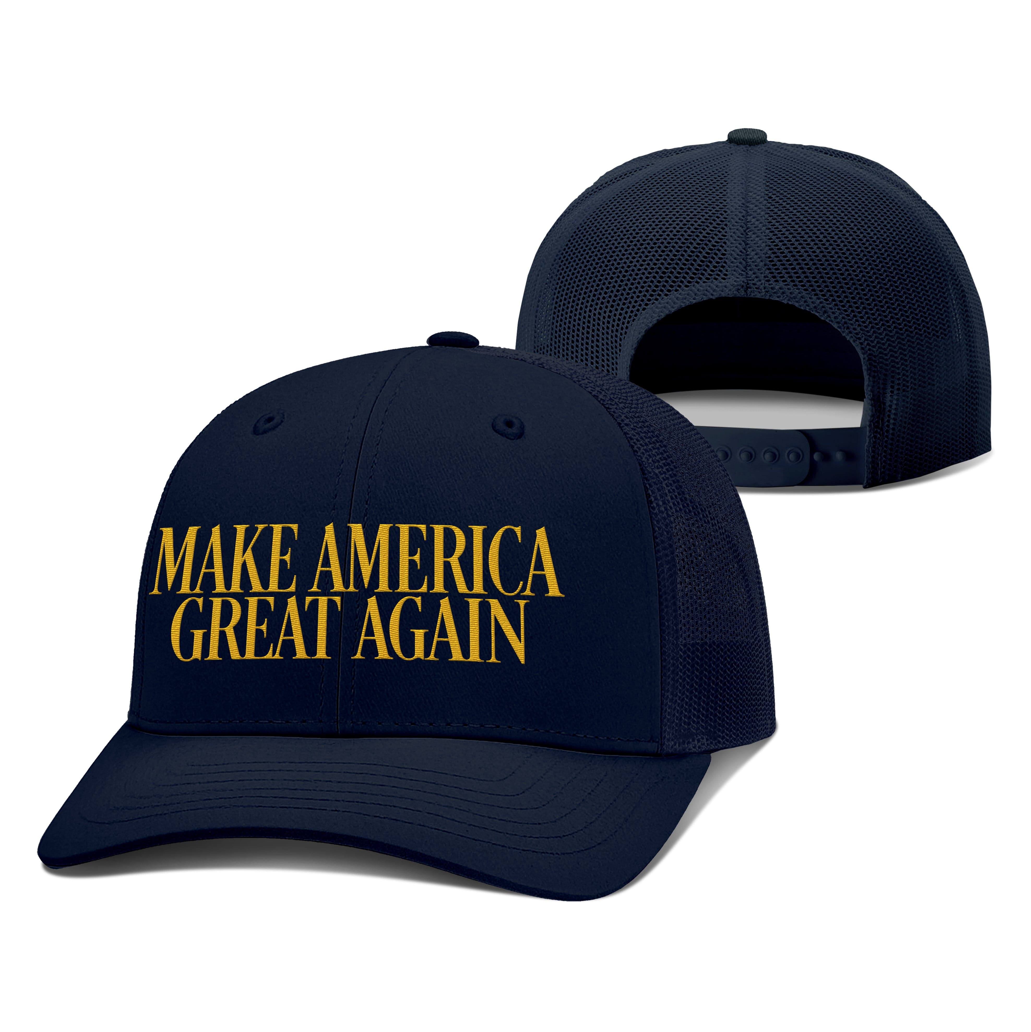 MAGA College Football Snapback Trucker Hat