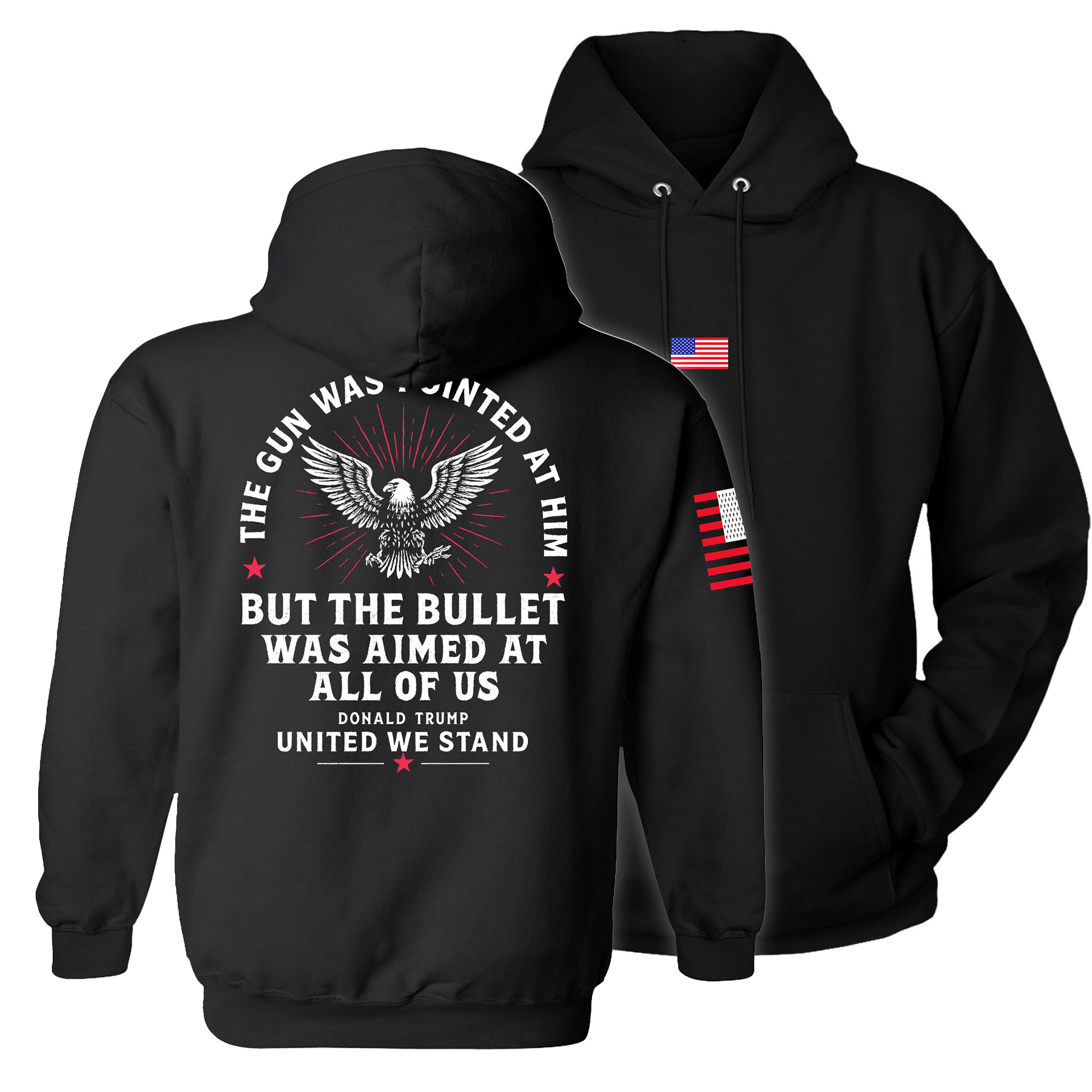 United We Stand Hoodie – MAGA