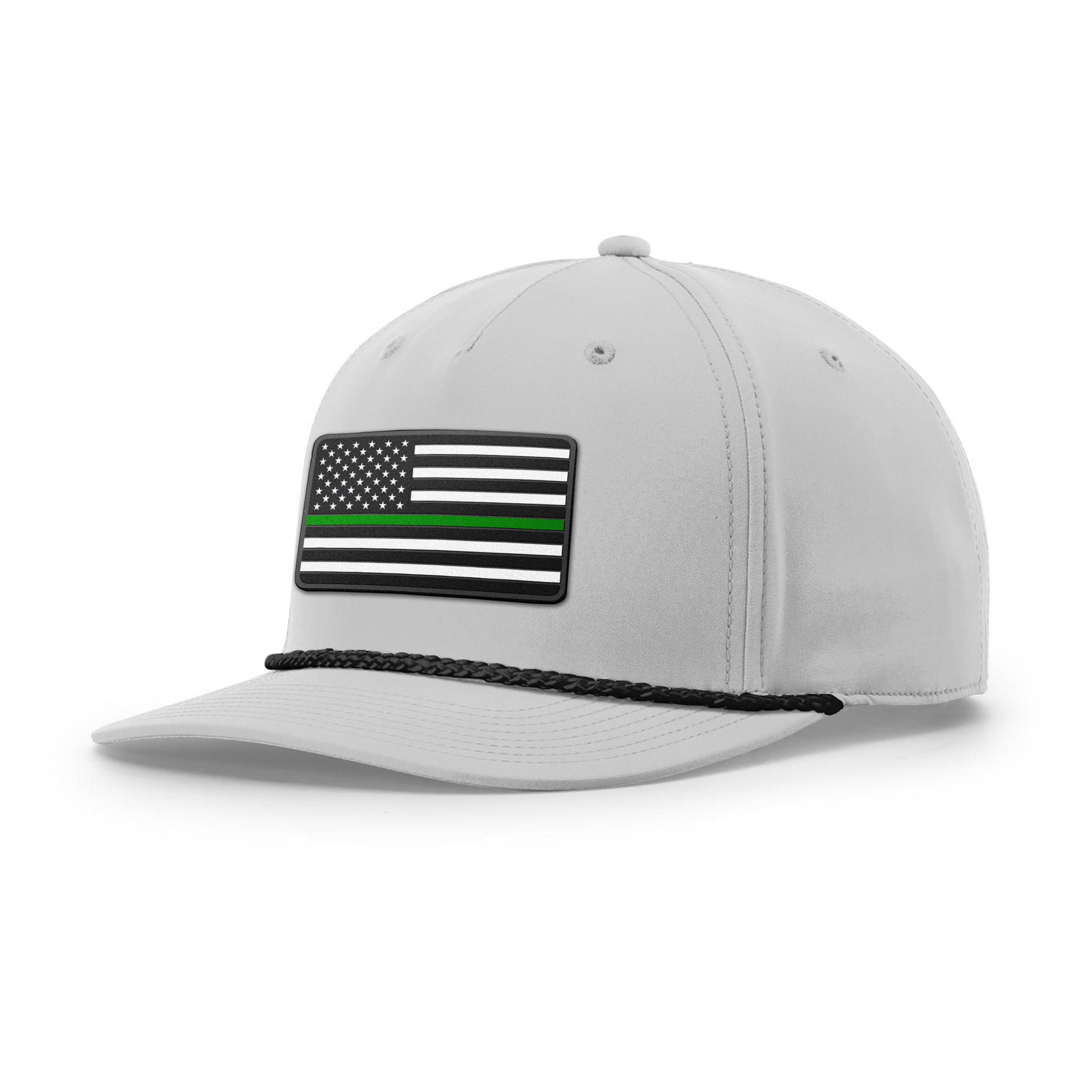 Thin Green Line Flag Rope Hat – MAGA