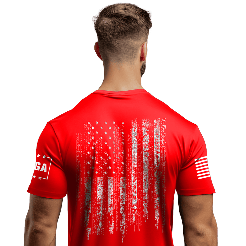 Buy Red "MAGA Hat" T-Shirt Online | Mens