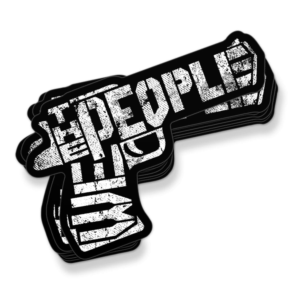 We The People Gun Sticker | MAGA.com Exclusive | Shipped From the USA