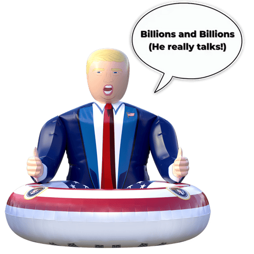 Buy Trump Pool Float Online | Trump Talking Pool Float – MAGA