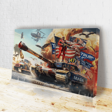 Trump Tank 2024 "INDICT THIS" Canvas | MAGA.com Exclusive | Shipped ...