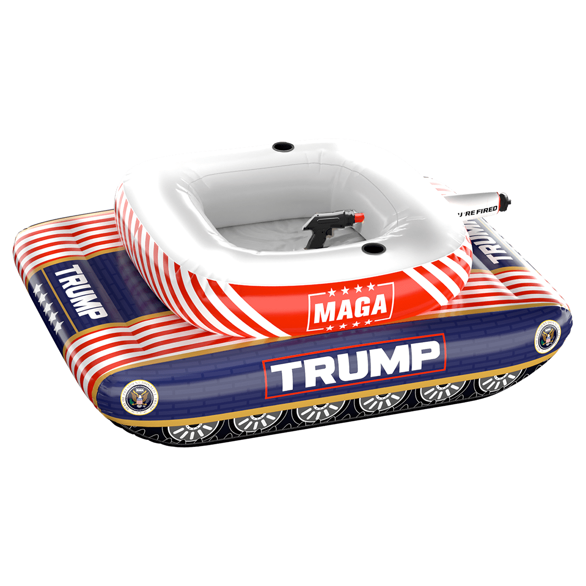 Super Soaker Trump Tank Pool Float | MAGA.com Exclusive | Shipped From